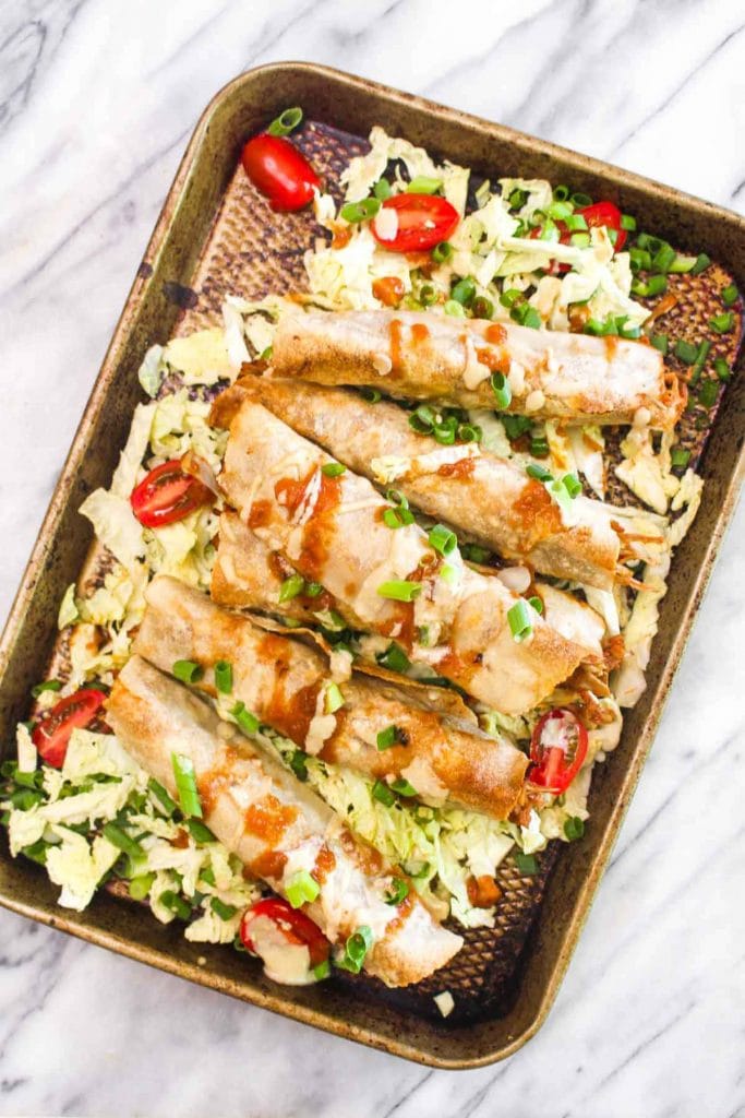 Baked Jackfruit Taquitos - Darn Good Veggies