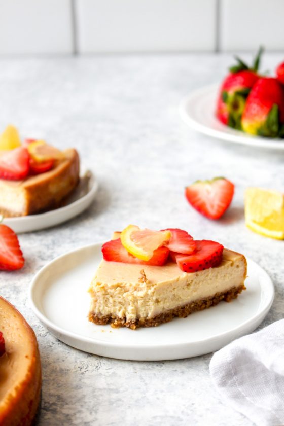 The Best Ever Healthy Cheesecake - Darn Good Veggies