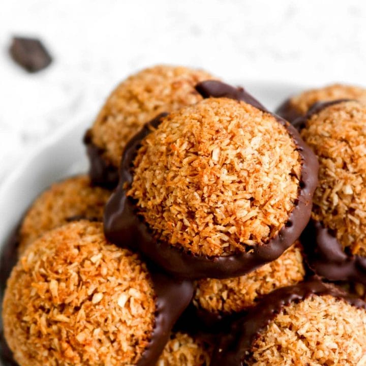 Pumpkin Spice Macaroons - Darn Good Veggies