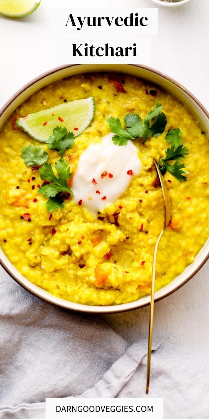 Healing Kitchari Recipe - Darn Good Veggies